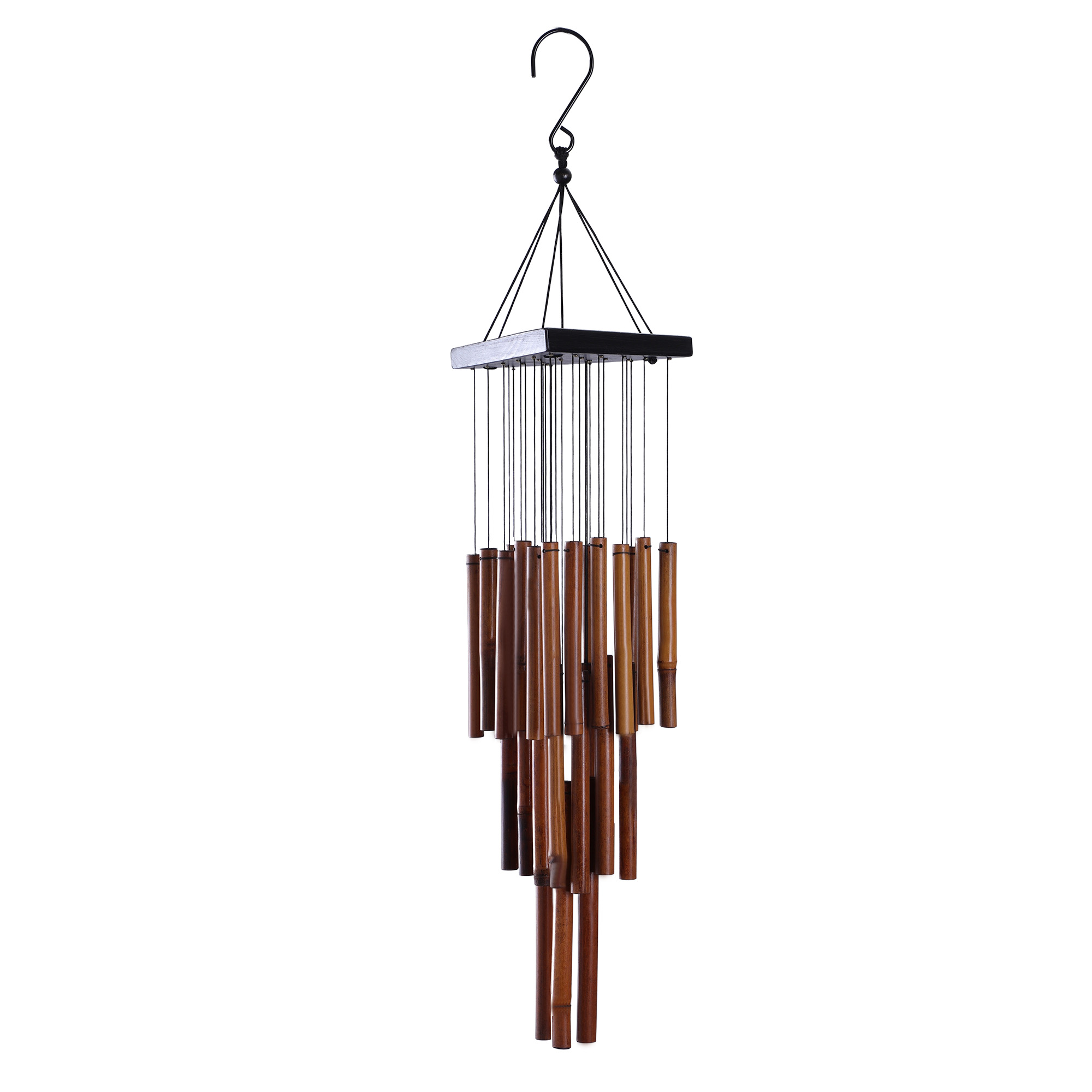27in triangle top hanging fine bamboo pipe wind chime - Guangzhou Hefu ...